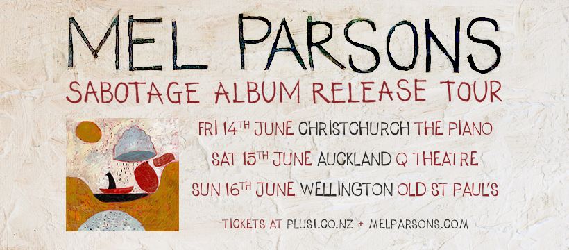 Mel Parsons announces album SABOTAGE and 3 Aotearoa shows